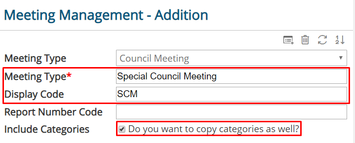 Copying Meeting Types Quick Reference Guide – eScribe