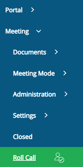 Roll Call – eScribe