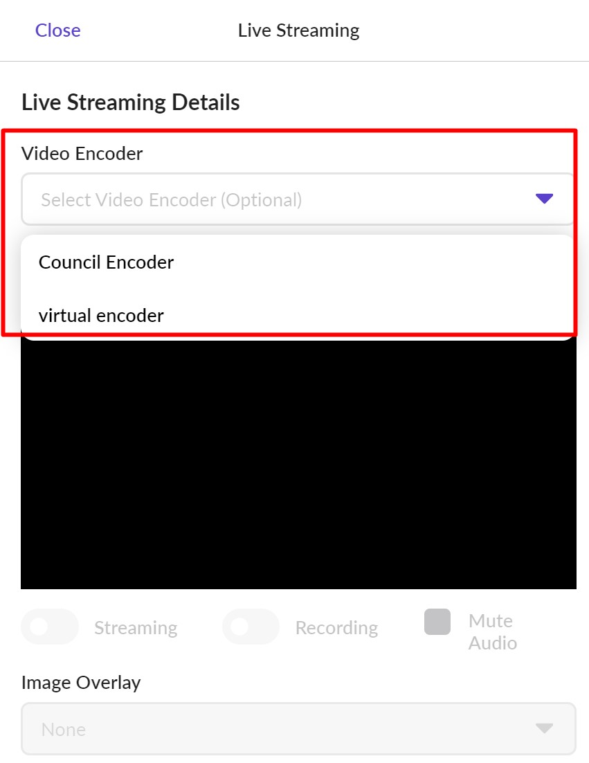 Live Streaming Plus - Selecting an Encoder – eScribe